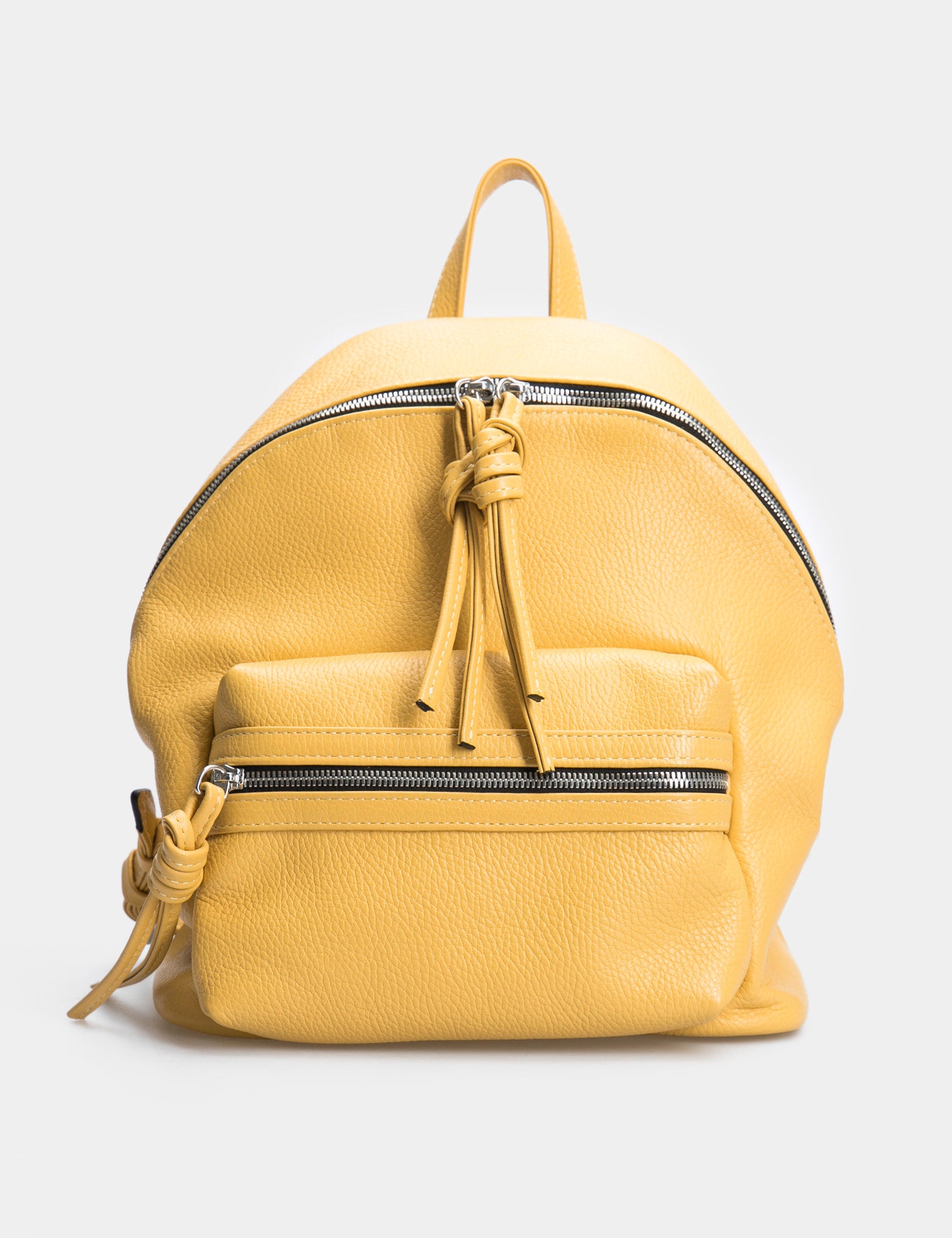 Yellow Leather Backpack Backpack for Women School Backpack - Etsy