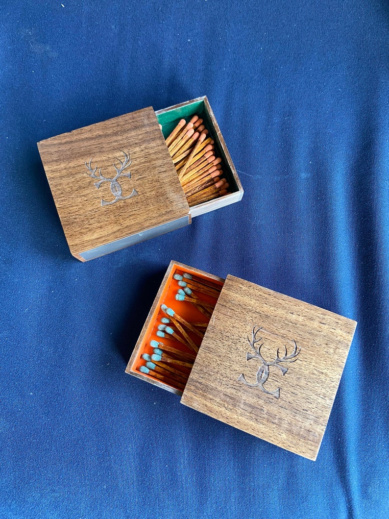 Custom Laser Etched Matchbox - Etsy