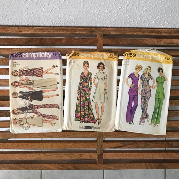 Simplicity Patterns / Fashion Sewing Patterns / 9959 / 5850 / - Etsy