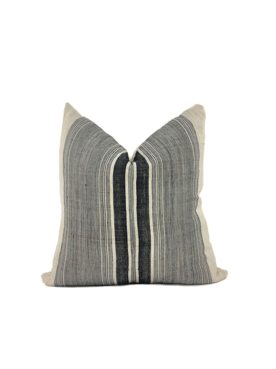 Vintage Hmong Stripe Pillow Cover: Modern Farmhouse Boho Decor - Etsy
