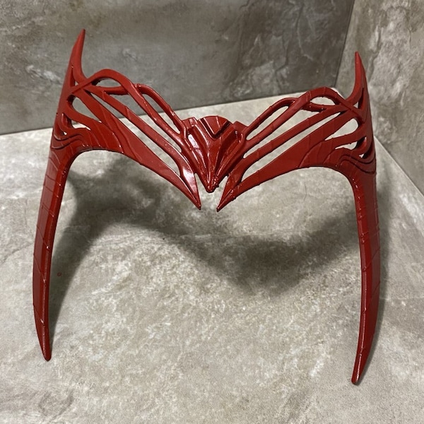 Scarlet Witch Crown - Etsy UK