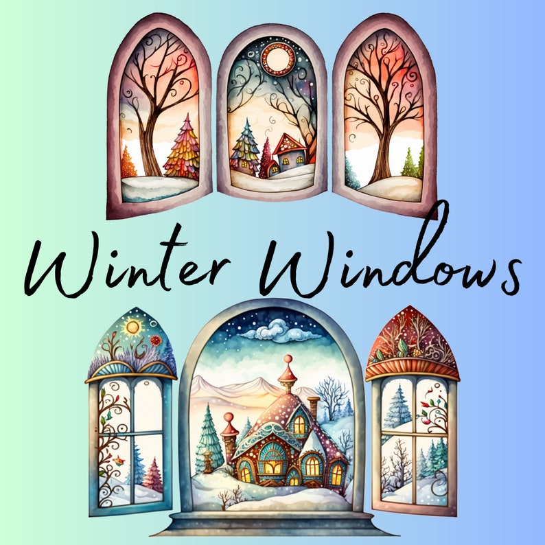 Winter Windows, Clipart, 29 High Quality PNG Transparent Files ...