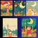 35 Cute Ramadan Children Clipart Files, Ramadan Kareem Clipart, Ramadan ...