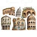 Ancient Roman Houses, Clipart, 21 High Quality PNG Transparent Files ...