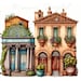 Ancient Roman Houses, Clipart, 21 High Quality PNG Transparent Files ...