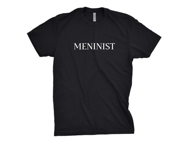 MENINIST Shirt Minimalist Typography Print Tee Mens Shirt | Etsy