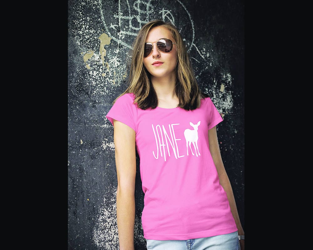 Jane Doe Shirt Hot Pink Max Caulfield Screen Printed Cosplay - Etsy