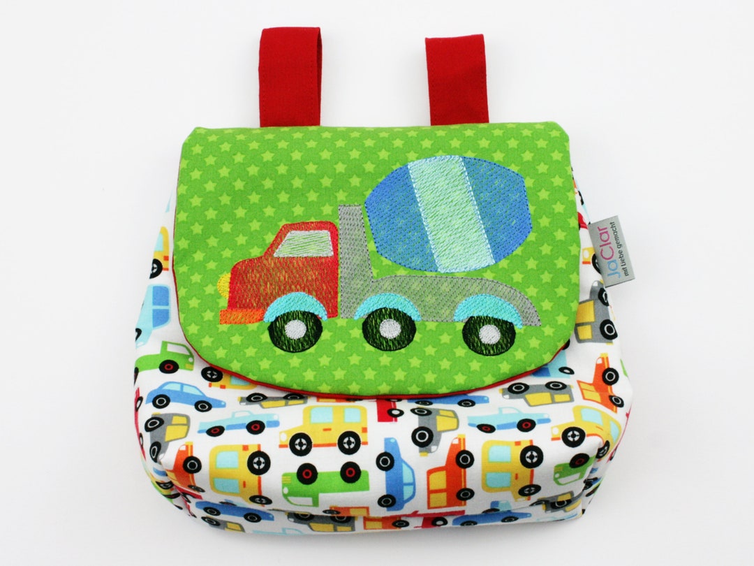 Handlebar Bag/pannier Truck Green/red - Etsy