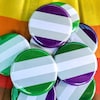 Pride Kitties Buttons (1.5 In) | Cute Cats Pride Flag Pinback Button ...