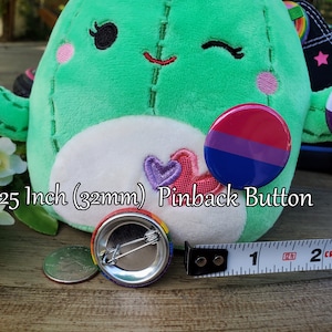 Cupioromantic Pride Flag 1.25 Inch Accessories - Pins, Magnets ...