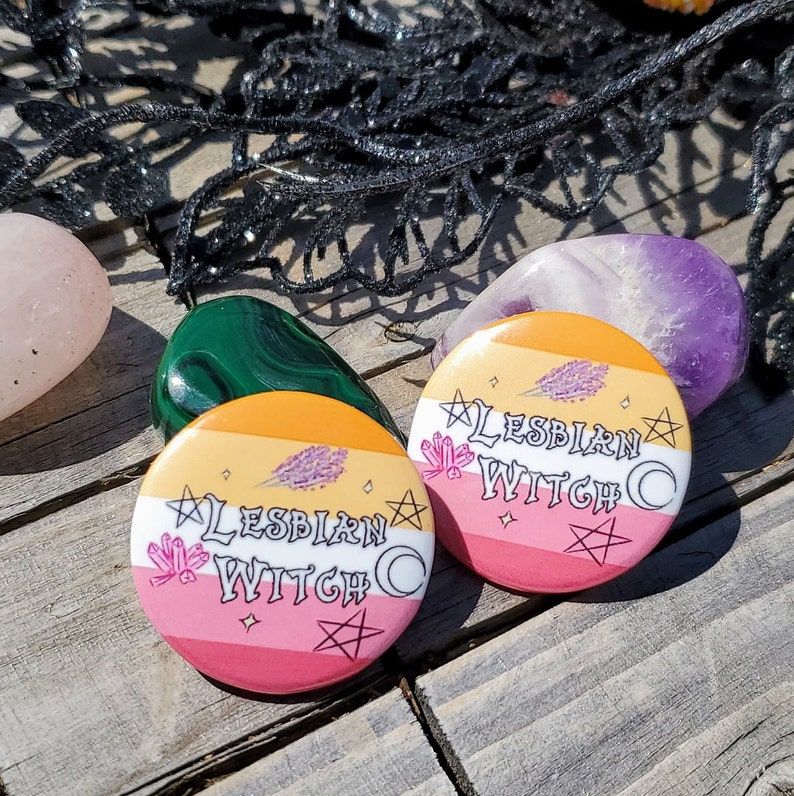Witch Pride Flag Buttons - Etsy