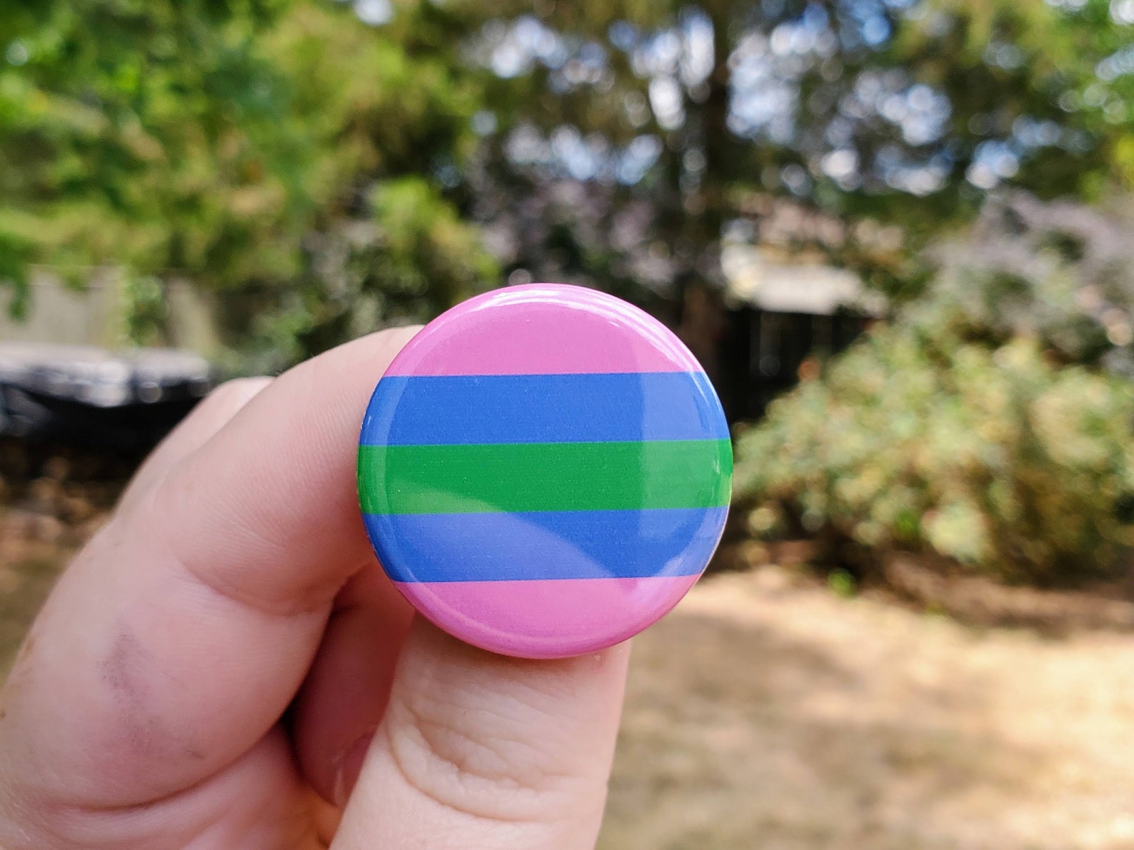 Trigender Pride Flag 1.25 Inch Accessories - Pins, Magnets, Keychains ...