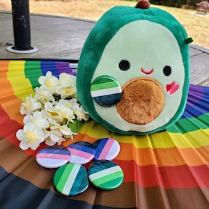 Acespec & Arospec Pride Flags 1.25 Inch Accessories - Pins, Magnets ...