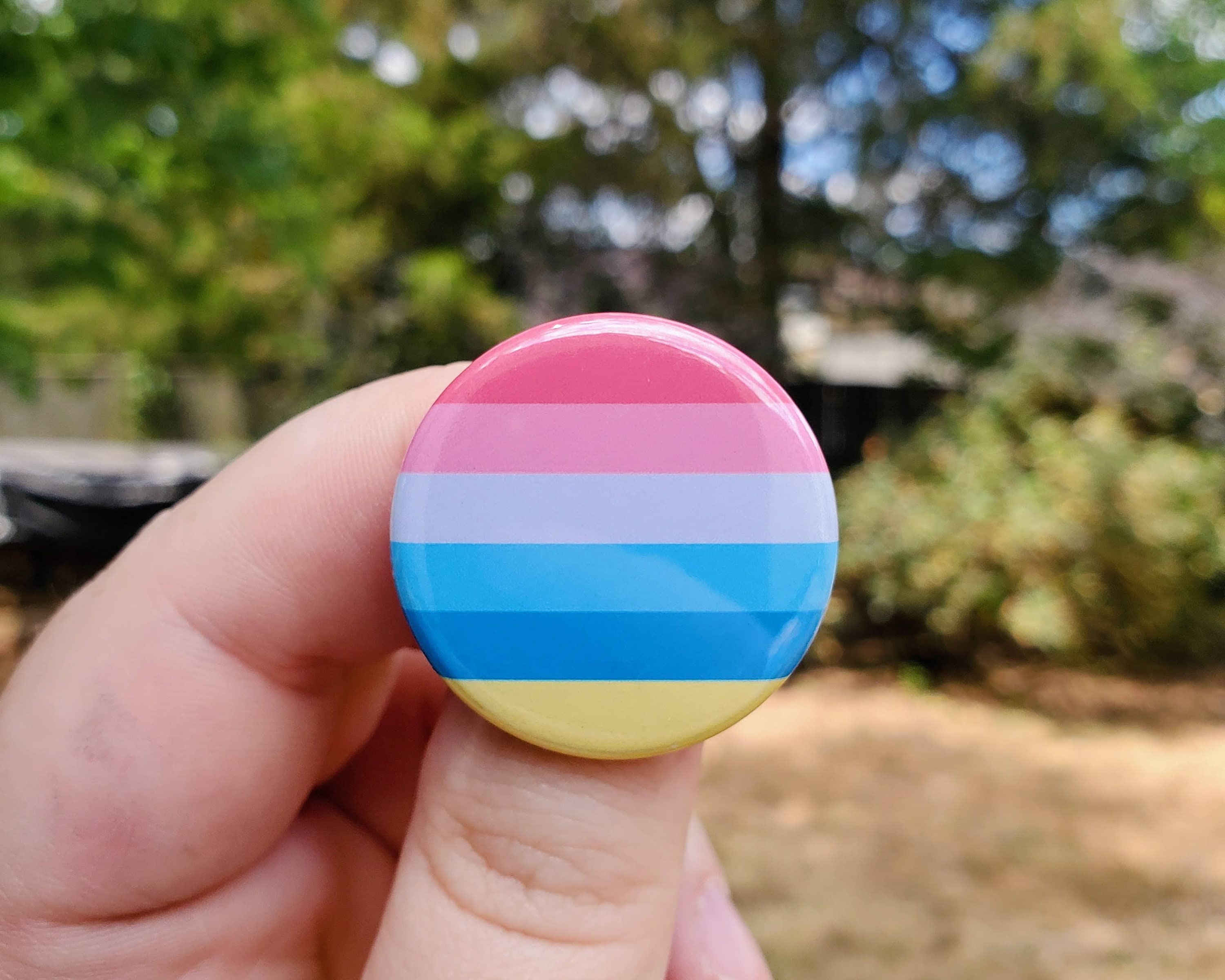 Genderflux Pride Flag 1.25 Inch Accessories - Pins, Magnets, Keychains ...