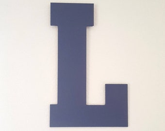 Navy Blue Letter | Etsy