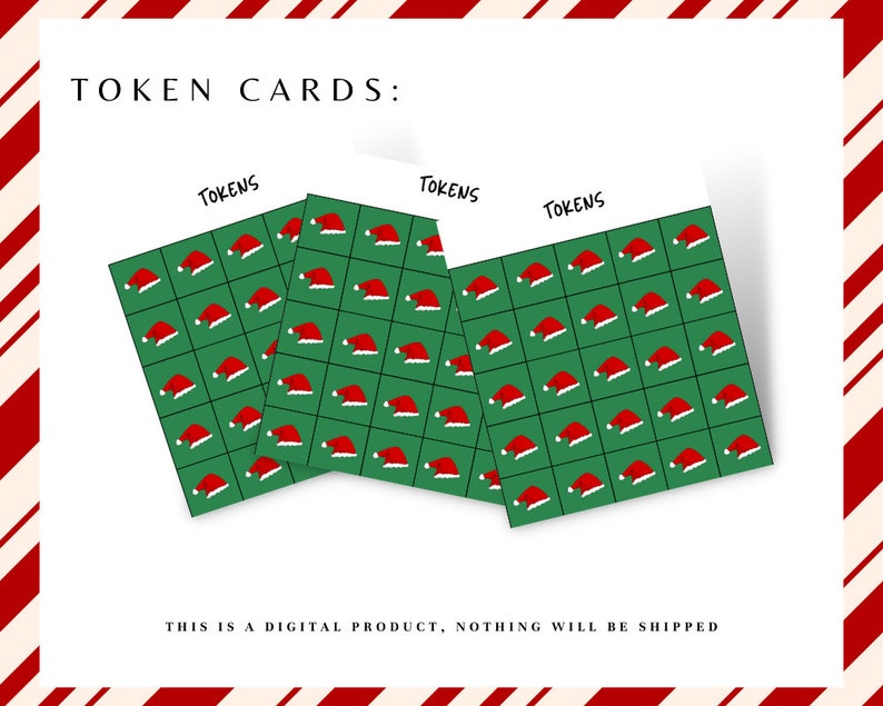 Christmas Bingo Cards, Christmas Bingo, Christmas Party Game, Fun ...