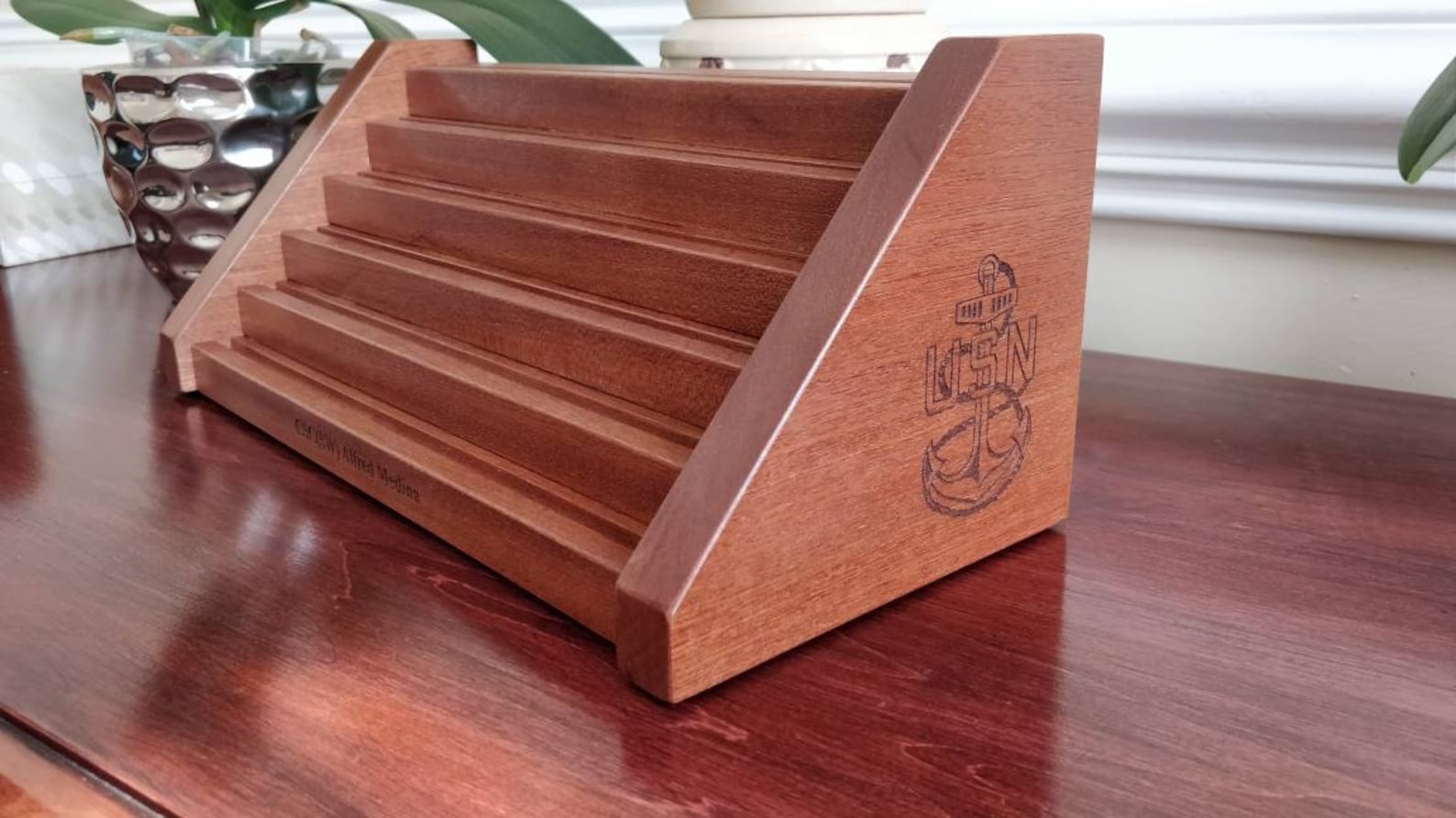 Stadium Style Custom Military Challenge Coin Holder 30 Coins | Etsy