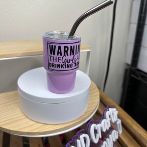 3oz Mini Stainless Steel Shot Glass, Perfect for Girls Weekend! Gift ...