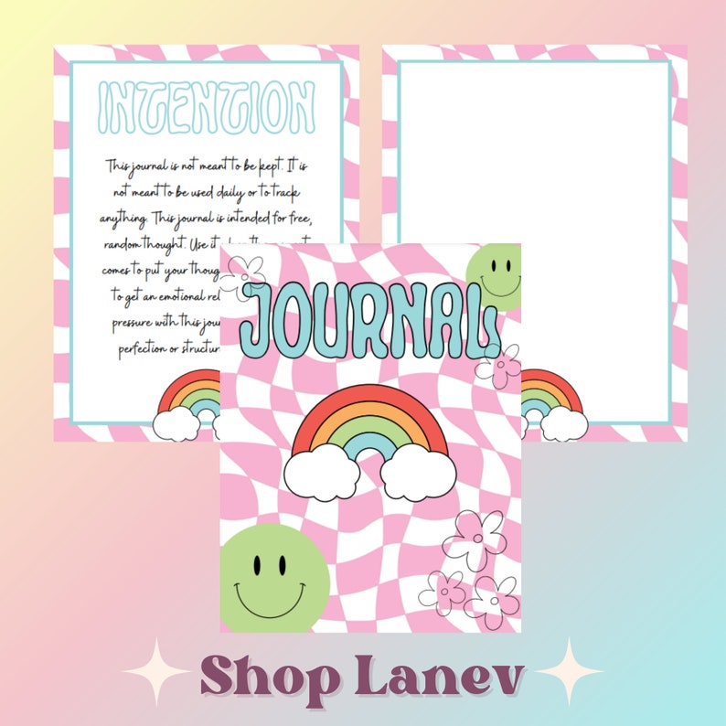 PRINTABLE Y2K Journal Digital Download Digital Journal - Etsy