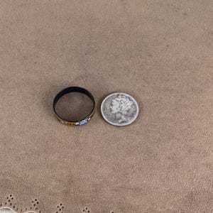 Vintage Michaela Frey Enamel Ring: Floral Art Nouveau, Size 7.75 - Etsy