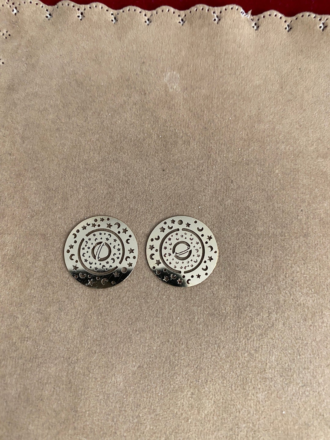 Cosmic Universe Double Sided 14 Karat Gold Filled (1/20 14K Gold ...