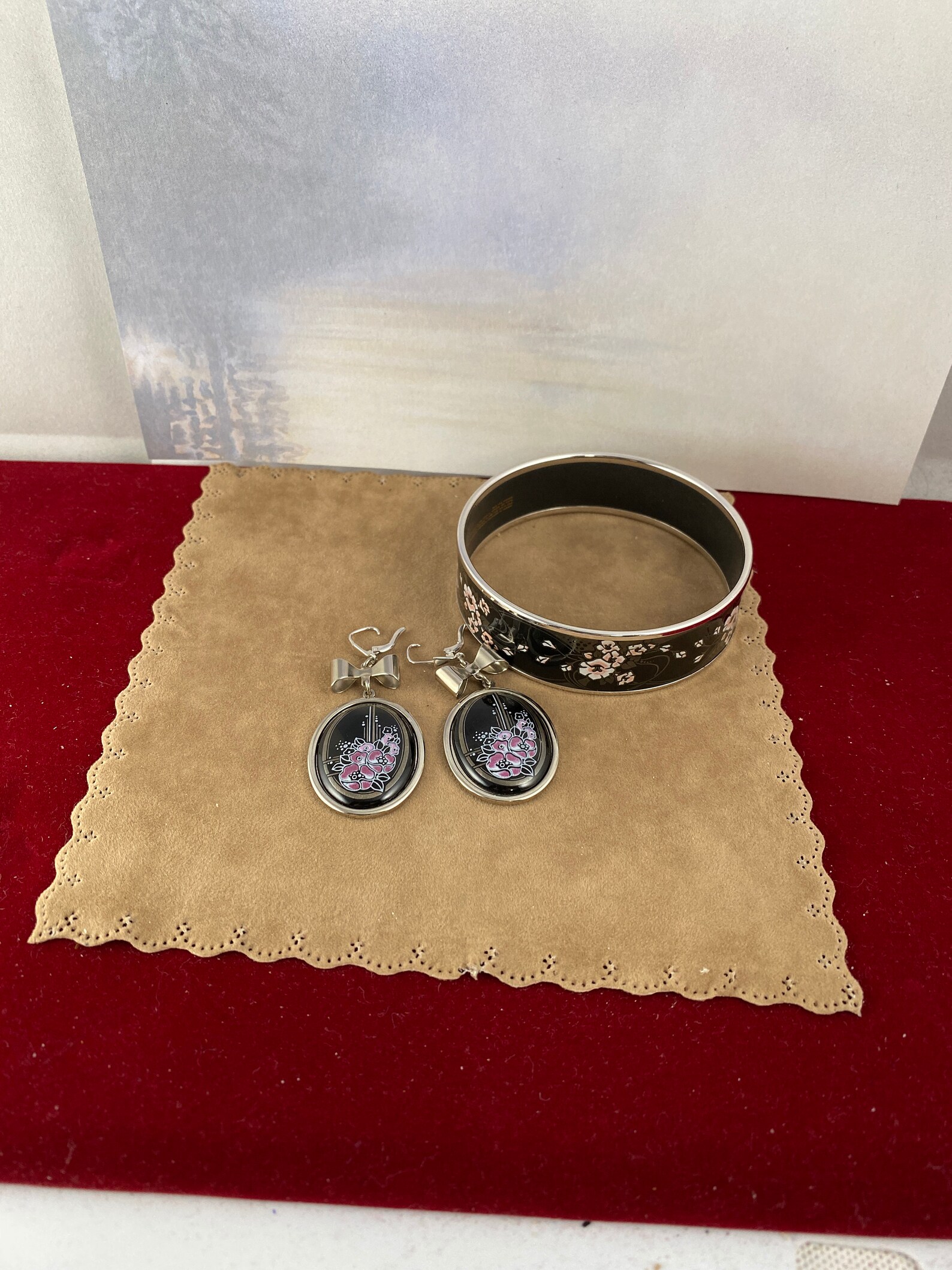 Vintage MICHAELA FREY Handmade in Austria Has Pink Flowers | Etsy