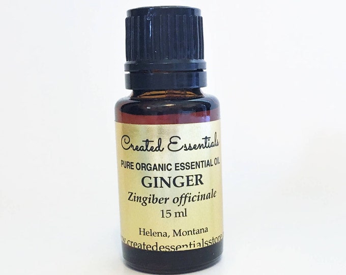 Pure Ginger Oil 5ml Grandma's Home 100% Organic, Pure and Natural ...