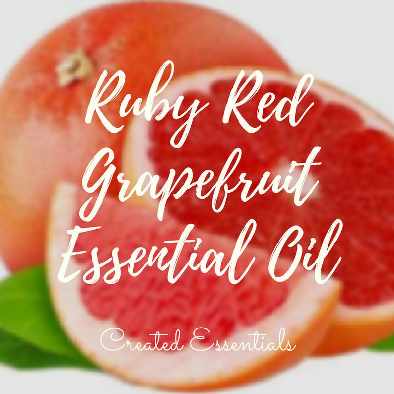 Grapefruit Essential Oil, Ruby Red | 100% Pure Essential Oil | Therapeutic Essential Oil of Ruby ...