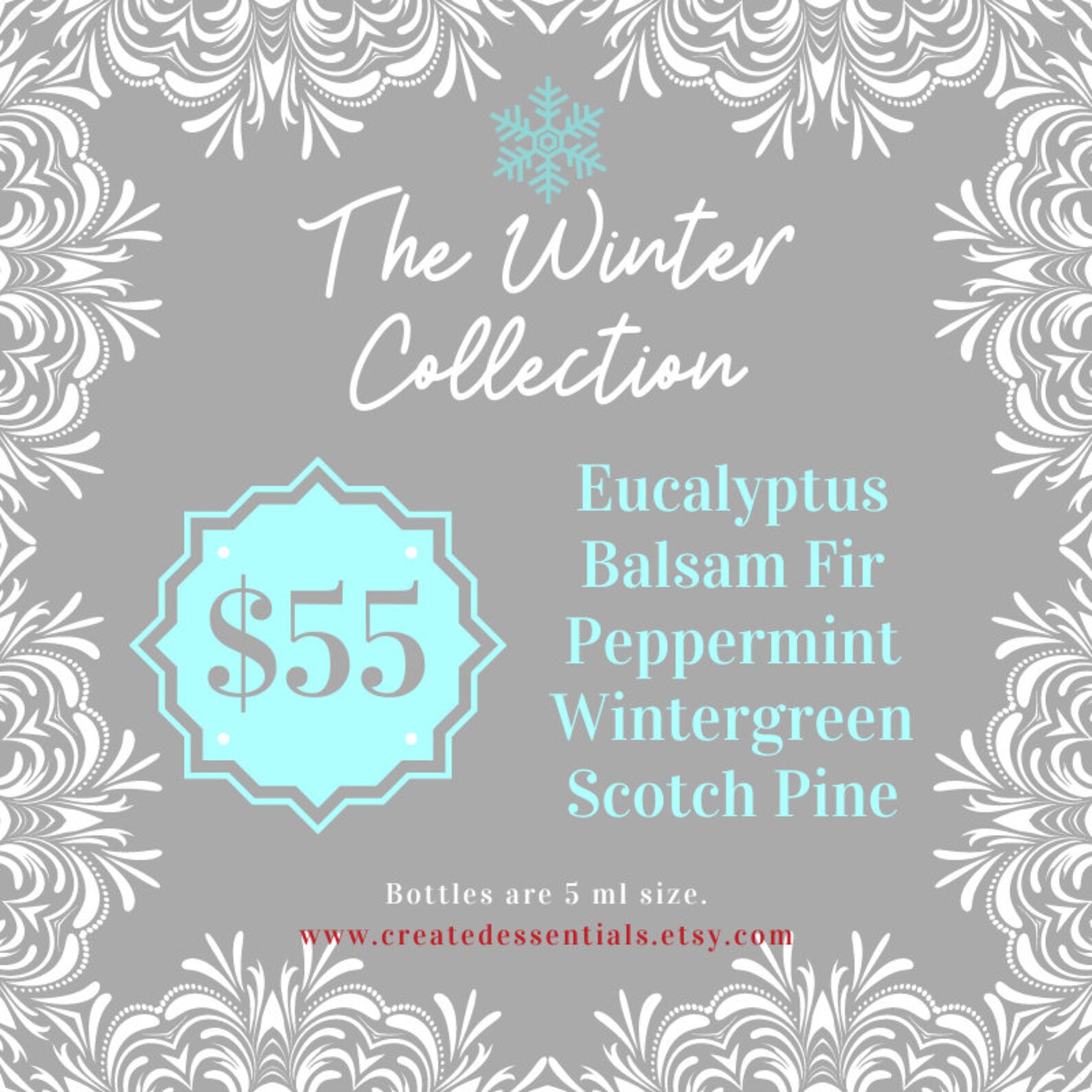 Winter Essential Oils Set, Pure Essential Oils Set for Winter ...