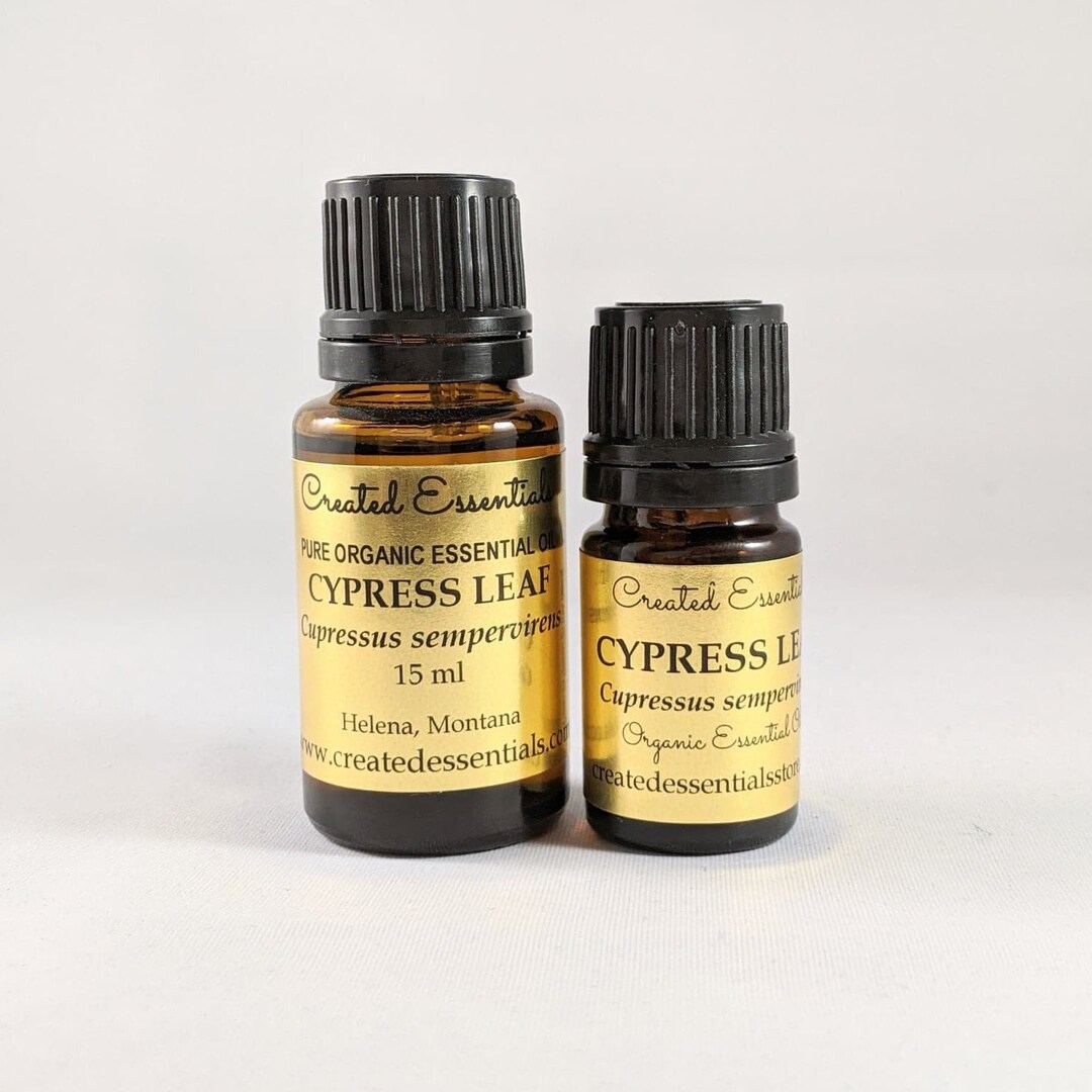 Cypress Essential Oil | Organic Essential Oil of Cypress Leaf | 100% ...