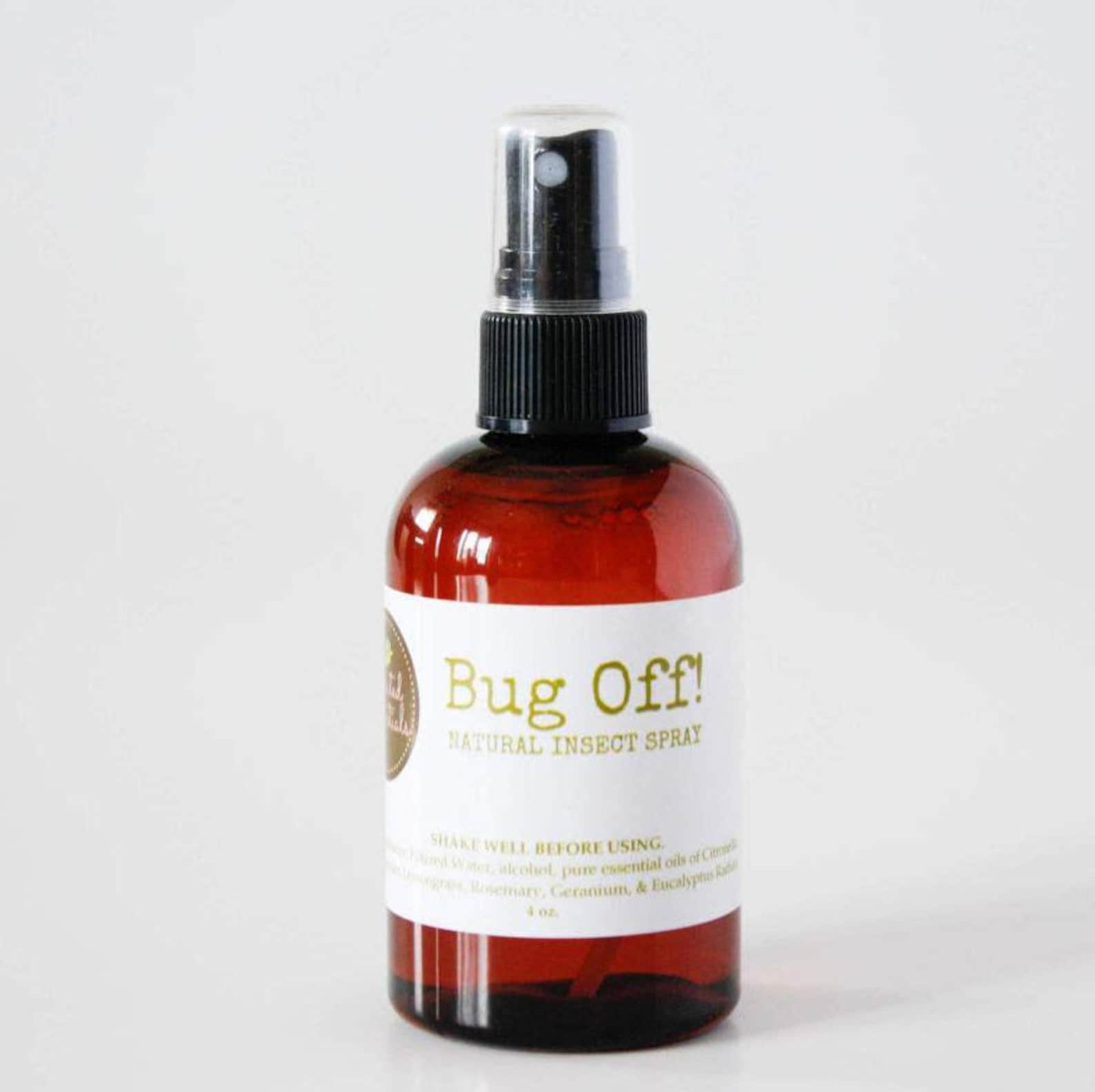 Bug Off! Natural Insect Spray, Made With Pure Essential Oils | Natural ...