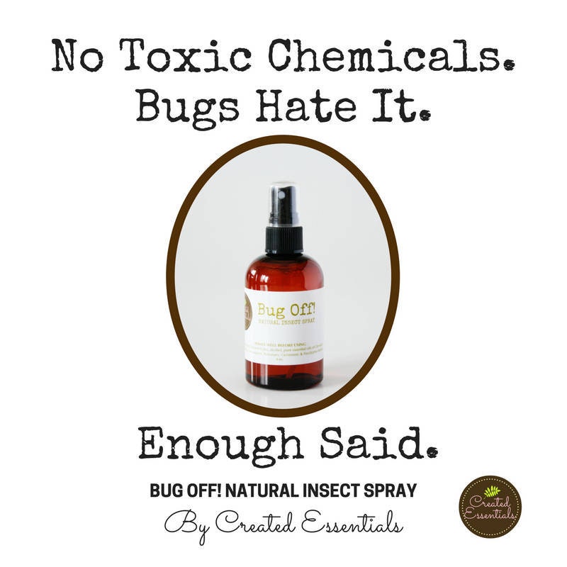 Bug Off! Natural Insect Spray, Made With Pure Essential Oils | Natural ...
