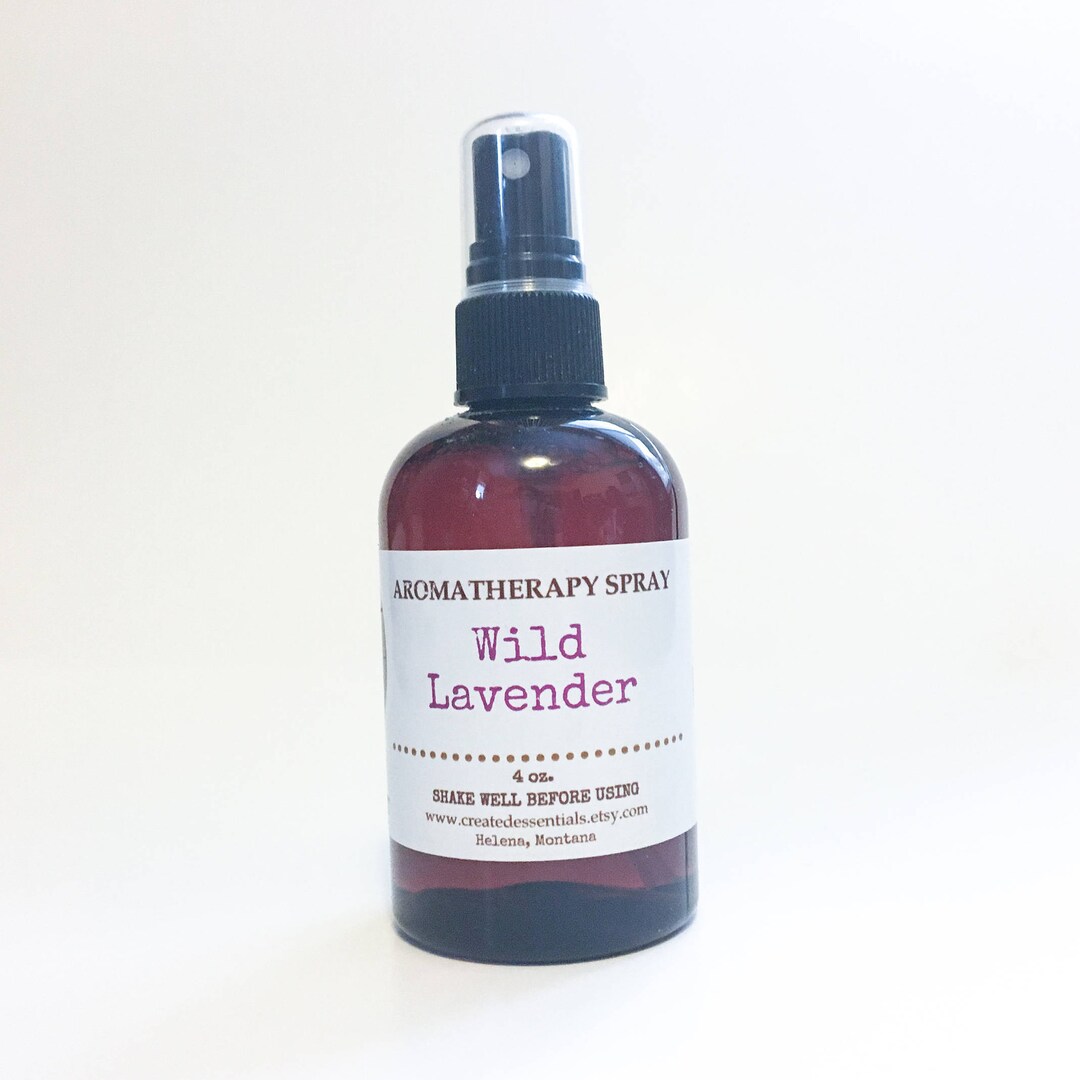 WILD LAVENDER Aromatherapy Spray Made With Pure Essential Oils ...