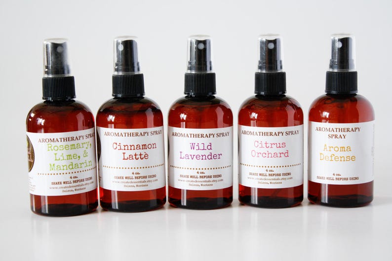 Aromatherapy Sprays, Made With Pure Essential Oils | Essential Oil Room ...