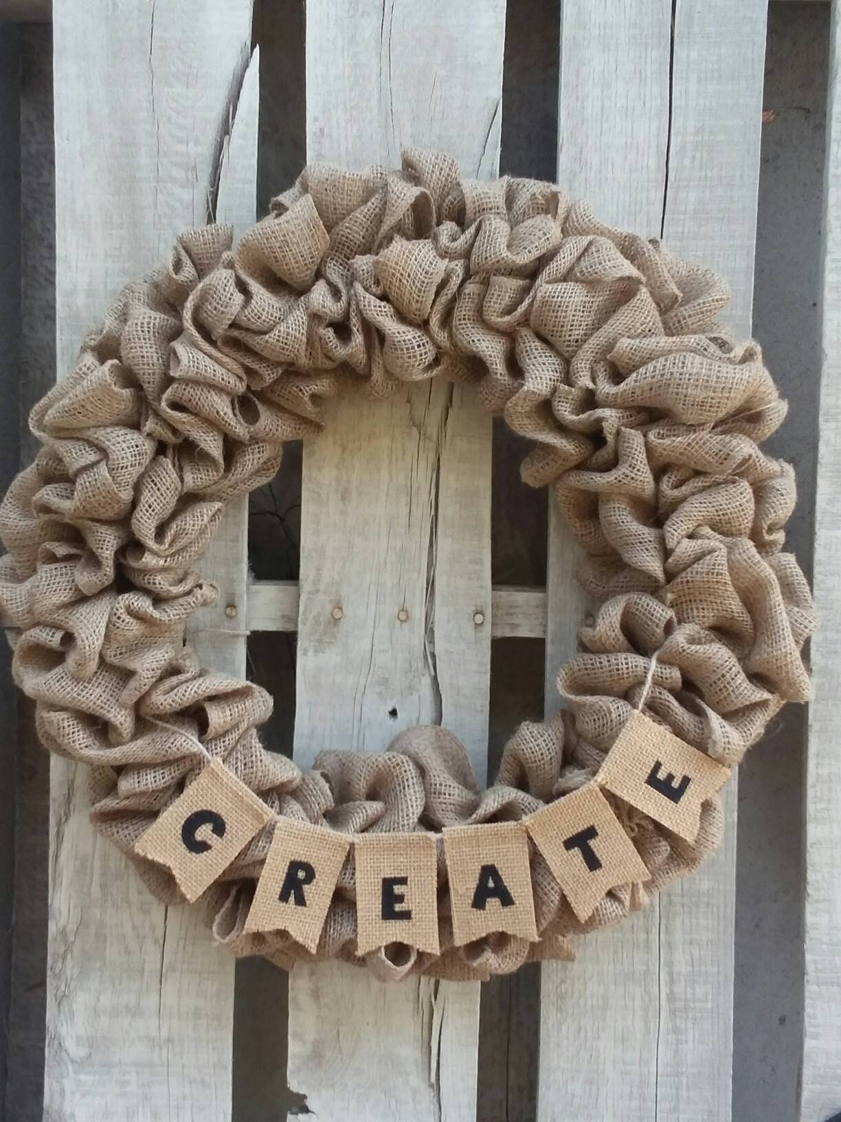 Custom Mini Burlap Banner Create a Personalized Burlap - Etsy