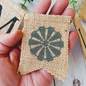 Farm Life Mini Burlap Banner, Rustic Farmhouse Decor, Windmill Banner ...