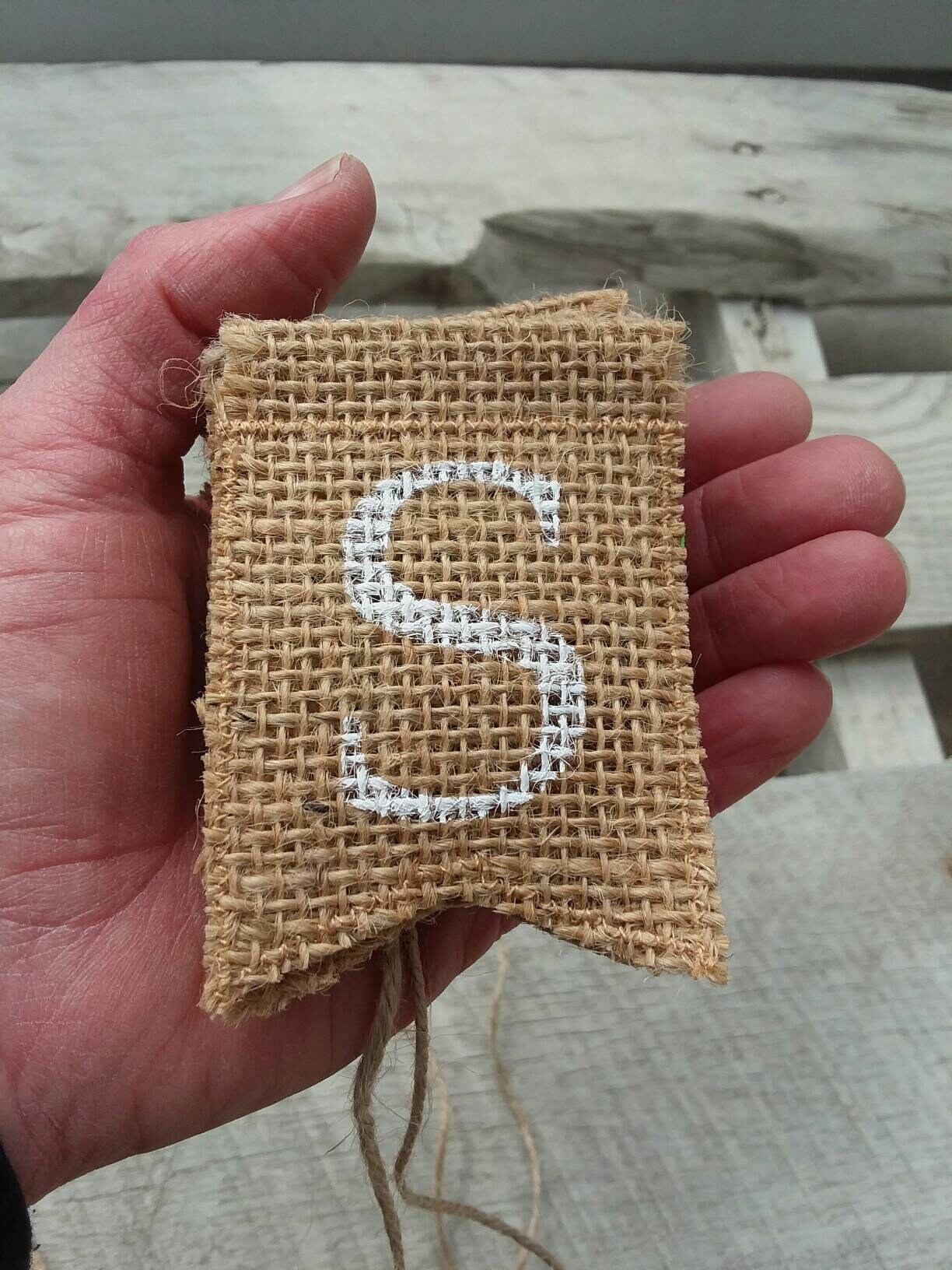 Custom Mini Burlap Banner Create a Personalized Burlap - Etsy