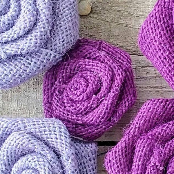 Purple Burlap - Etsy
