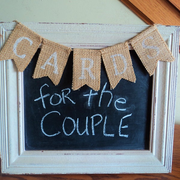 Burlap Card Box - Etsy