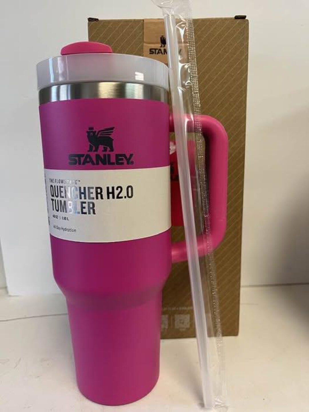 New Color Stanley Cup CAMELIA 40 Oz Quencher H2.0 Tumbler - Etsy
