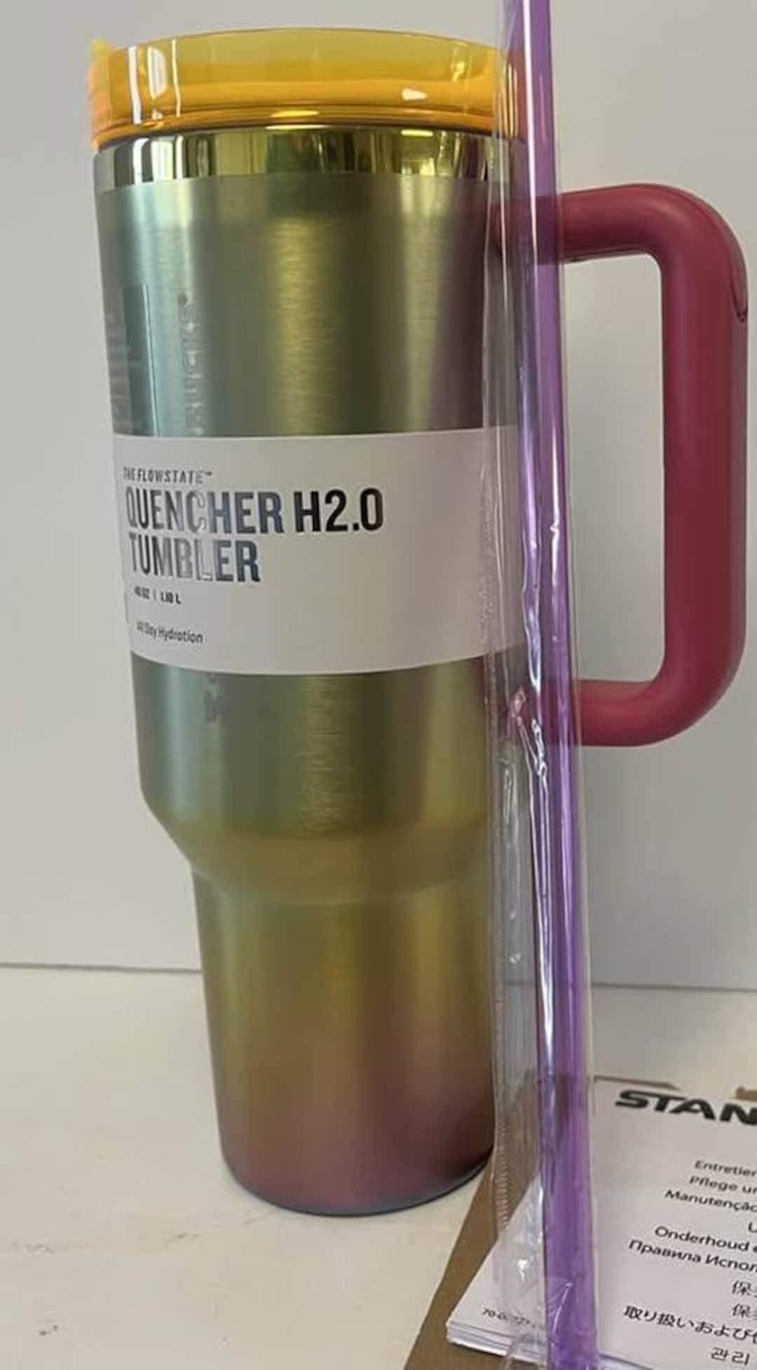 Starbucks 40oz. H2.0 Collab Sunset Haze - Etsy