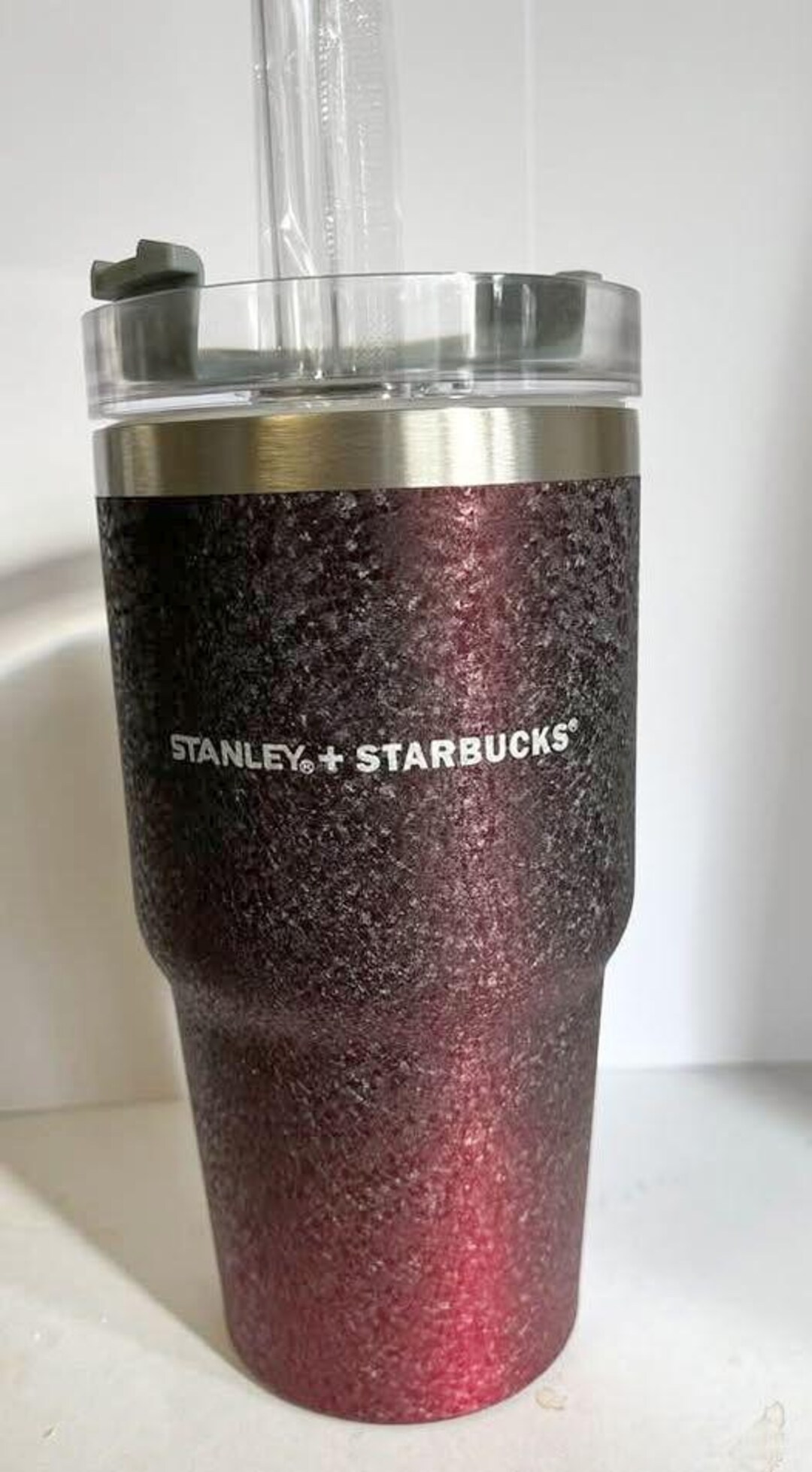 Stanley Starbucks 20oz Starlight Red Stanley Car Insulated Mug - Etsy