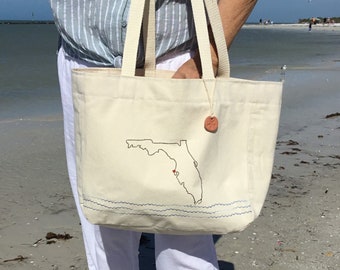Florida Tote - Etsy