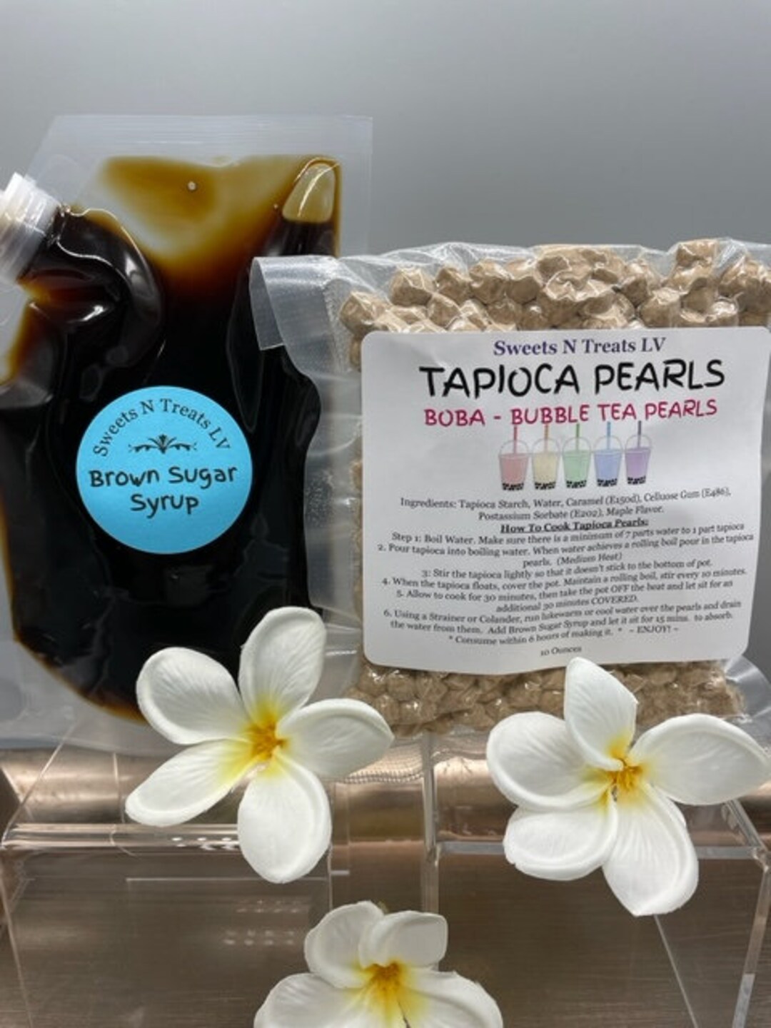 Bubble Tea Kit Boba Pearls Kit Brown Sugar Milk Tea Tiger Sugar Milk ...