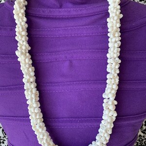 Hawaiian Mongo Shell Lei Necklace Mongo Shell Wedding Lei Mongo Shell ...