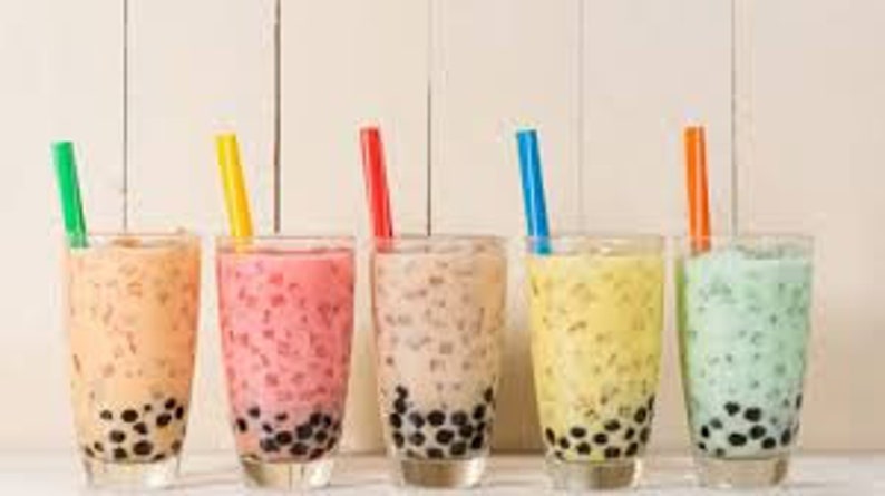 Premium Boba Bubble Tea Powder Tapioca Pearls Brown Sugar - Etsy