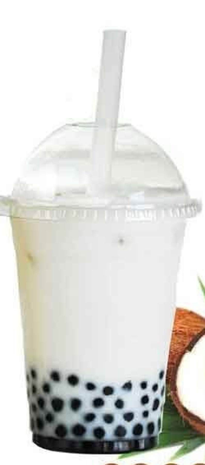 Premium COCONUT Powder STRAWBERRY Powder Boba Bubble Tea | Etsy