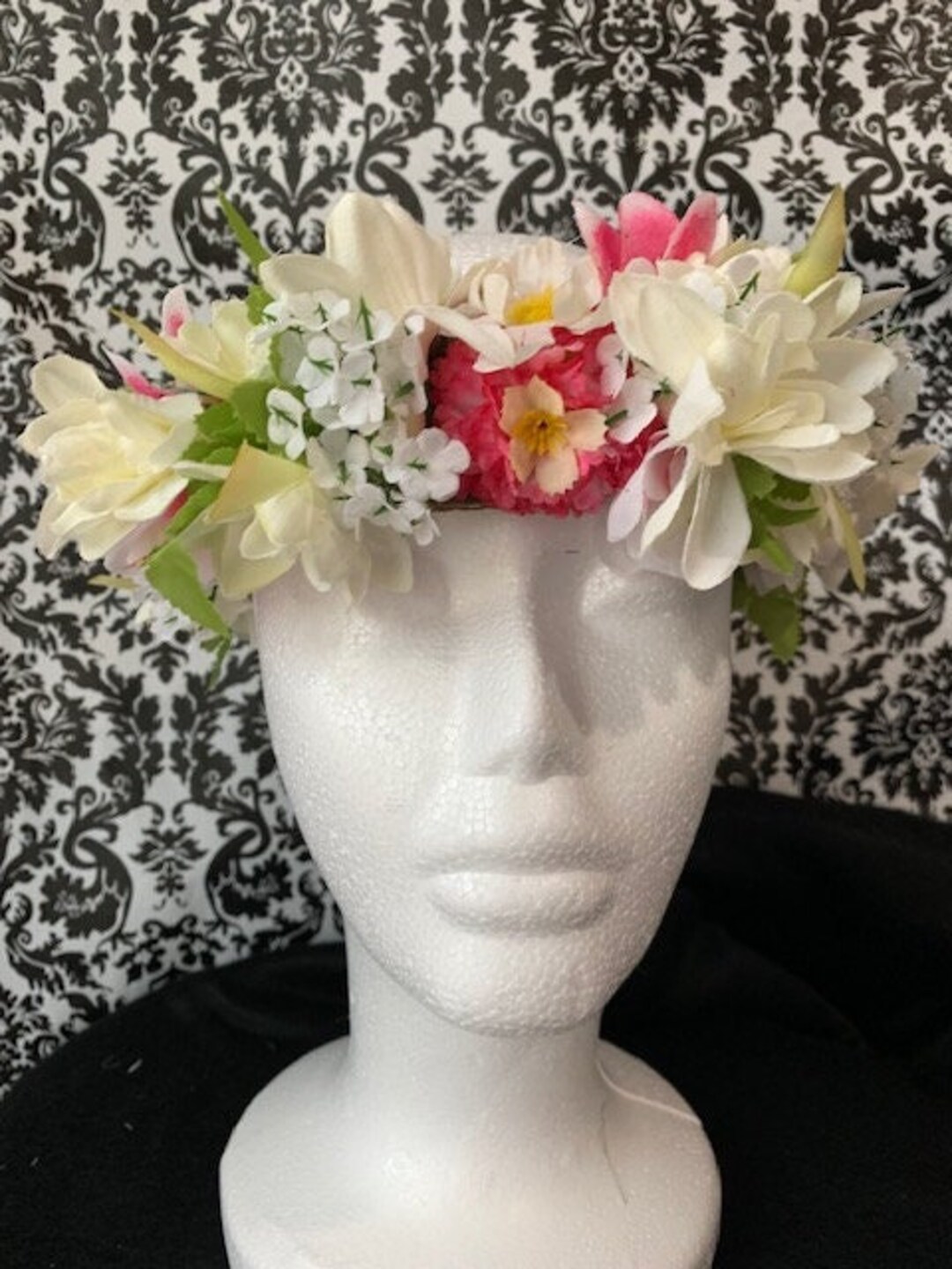 Hawaiian Tuberose Flower Haku Flower Crown Lei Haku Hawaiian Haku Lei ...