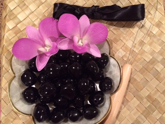 Hawaiian Kukui Lei Making Kit DIY Lei Making Kit Hawaiian Lei - Etsy