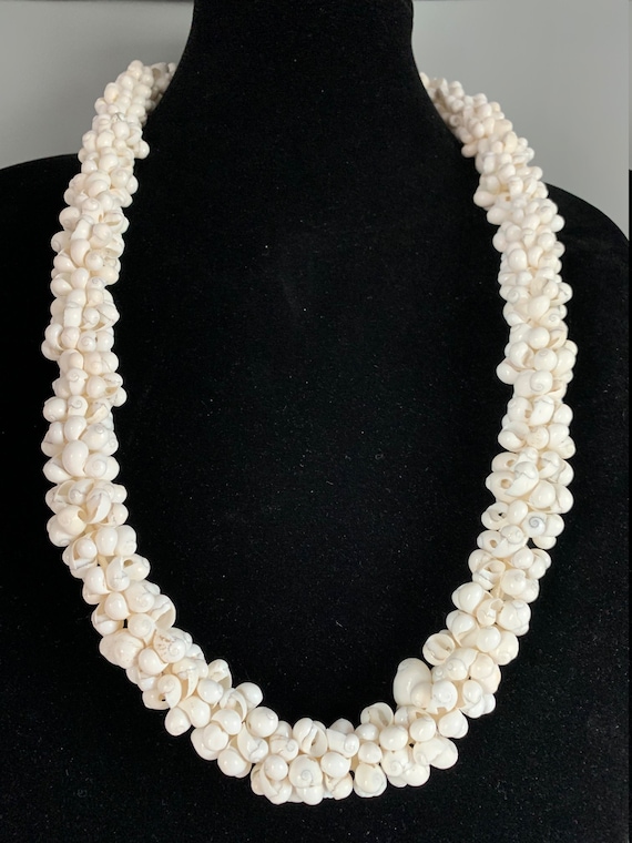 Hawaiian Mongo Shell Lei Necklace Mongo Shell Wedding Lei | Etsy